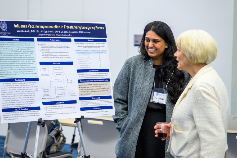 DNP Students Present Doctoral Research Projects | School of Nursing ...