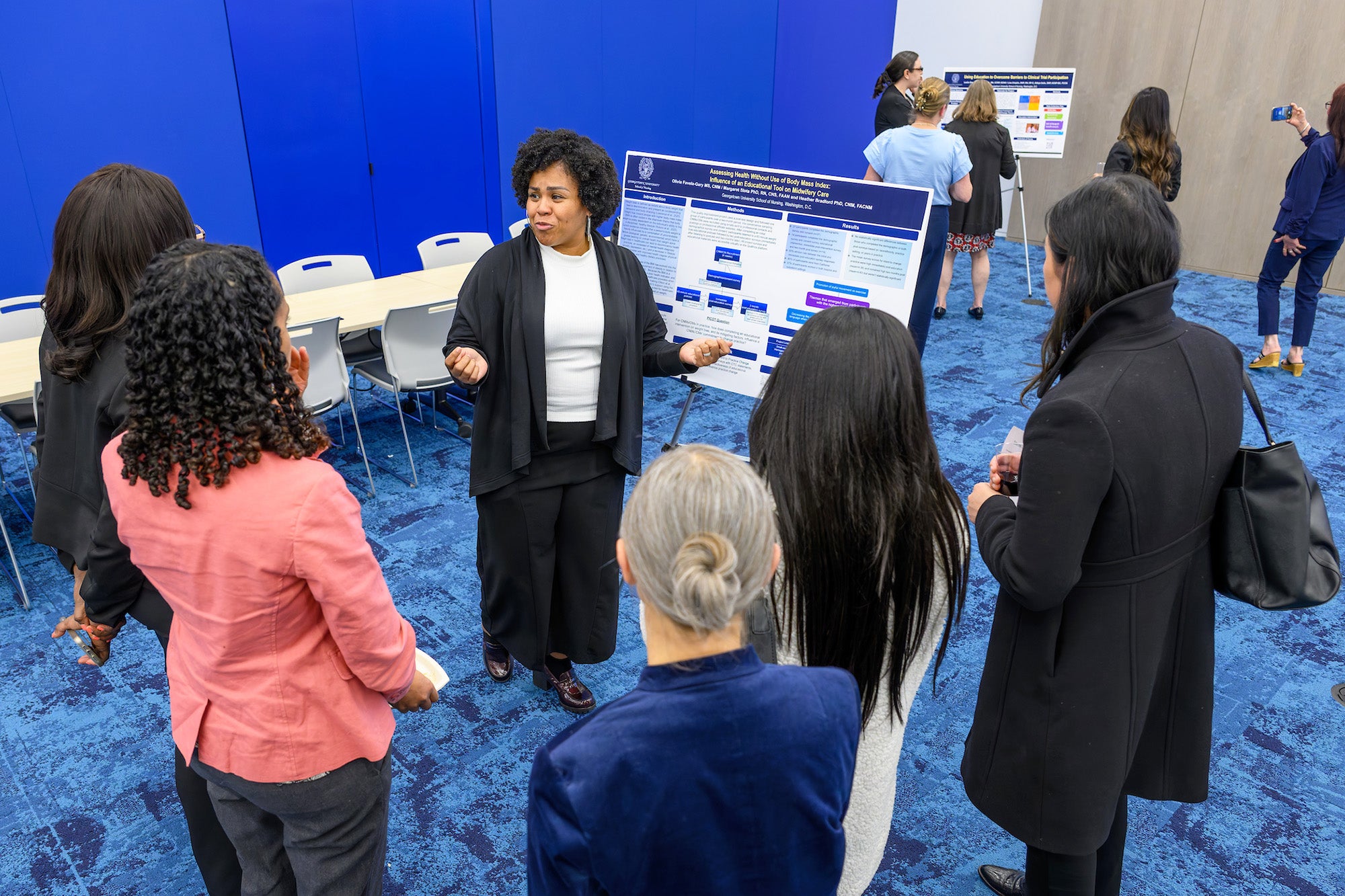 DNP Students Present Research Projects - Nursing - Georgetown