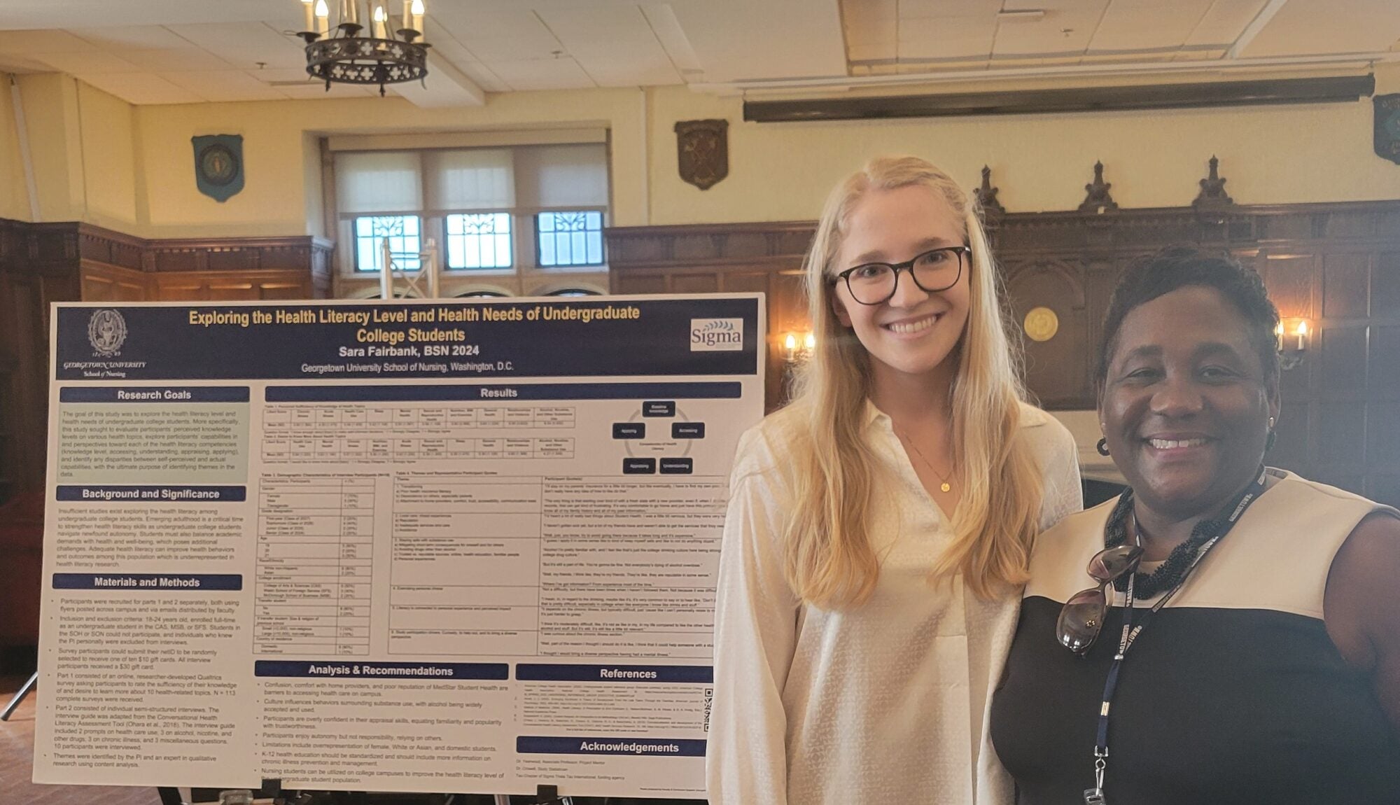 BSN Student Research Projects - School of Nursing - Georgetown