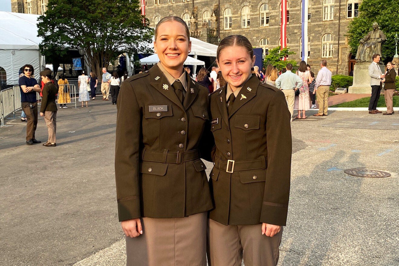 Two School of Nursing Graduates Join Military Nursing Corps | Berkley ...