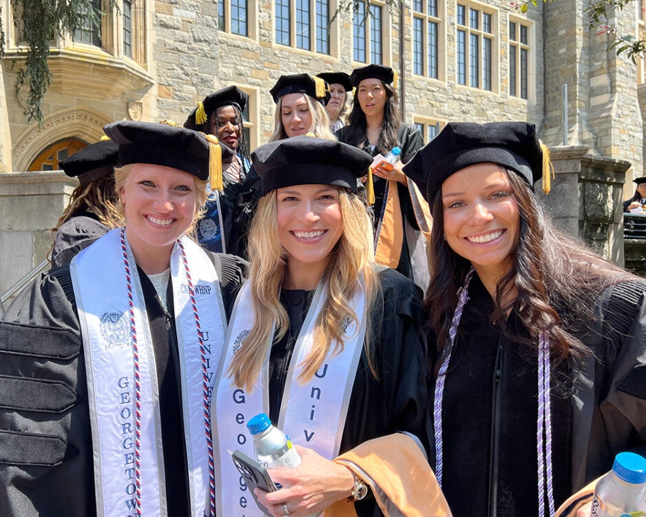 New Grads Encouraged in Work - School of Nursing - Georgetown